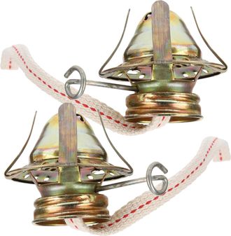 Cabilock &Ouml;llampenbrenner Und Dochte 2 St&uuml;ck 6x6x2 Zoll Ersatzteile F&uuml;r Petroleumlampen Reparatur Und Selbstgemacht F&uuml;r Vintage Liebhaber