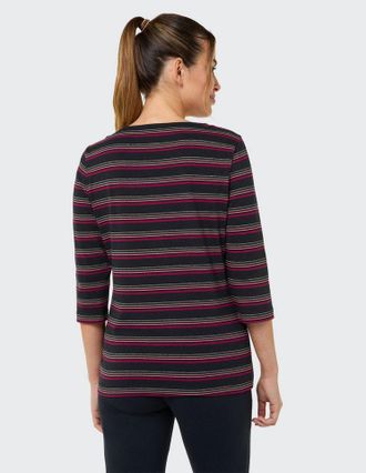 Joy T-Shirt D T-SHIRT GINA 3/4 ARM sportlicher Stil, 3/4-&Auml;rmell&auml;nge, f&uuml;r Sportmode