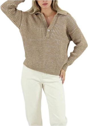 Kocca Femme, Tops, Beige, Taille: 42 FR Pull Almerigo