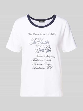 Monari T-Shirt aus Viskose-Mix Modell Hamptons Spirit