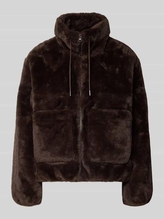 Freequent Jacke aus Kunstfell mit Rei&szlig;verschluss Modell FONY