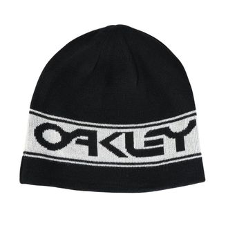 Oakley Herren Thermonuclear Protection Reversible Beanie-M&uuml;tze, Verdunkelung/Wei&szlig;, Einheitsgr&ouml;&szlig;e