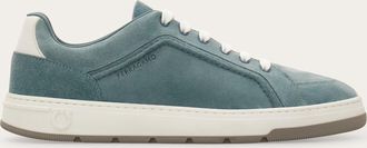Ferragamo Herren Low-Top-Sneaker Ferragamo Gr&uuml;n Gr&ouml;&szlig;e 40.5