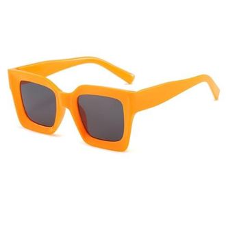 Generic Lunettes De Soleil Dext&eacute;rieur &Agrave; Grande Monture For Hommes, For Les Vacances, D&eacute;placements, Le Sport Et Femmes(Orange)