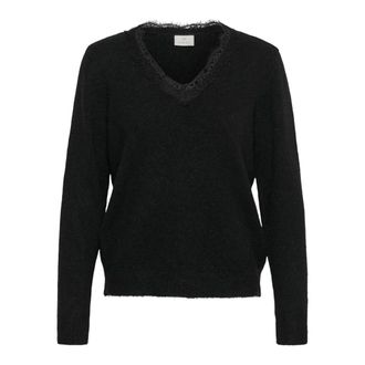 Kaffe Strickware - - Knitwear - Damen - Schwarzk - 2XL