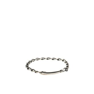 Werkstatt M&uuml;nchen Long Link Flat Bracelet - - Accessories - Damen - Grau - L