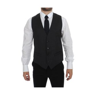 Dolce & Gabbana Suit Vests - - Suits - Herren - Schwarzk - M