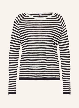 Cinque Cinque Pullover Cilinda Mit Leinen blau
