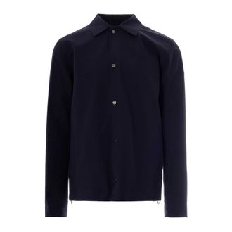 Herno Shacket in Essence - - Jackets - Herren - Blau - XL