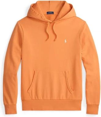 Polo Ralph Lauren Homme, Sweatshirts et sweats &agrave; capuche, Orange, Taille: L Cotton Hooded SweaT-shirt