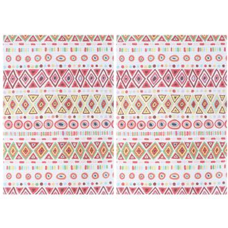 BESPORTBLE Baluue 2st&uuml;cke Platzset im Boho-Stil &Ouml;labweisend Wasserfest Tassenuntersetzer Hitzebest&auml;ndig Wiederverwendbar f&uuml;r Zuhause K&uuml;che Esszimmer