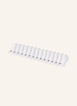 Puma Socken Sneaker Plain 12-Pack weiss