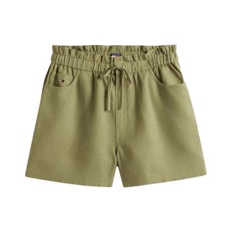 Tommy Jeans Damen, Shorts, Gr&uuml;n, XSGr&ouml;&szlig;e