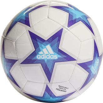 adidas Ball UCL CLB, White/Panton/Brcyan, HI2177, 4 EU