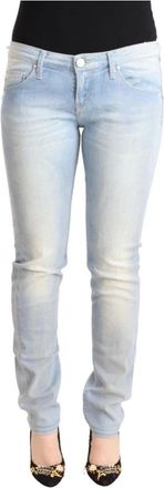 Acht Acht, Femme, Jeans, Bleu, Taille: W30 Jean Skinny Taille Basse en Denim