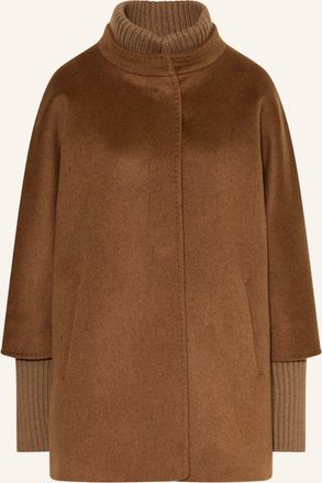 Cinzia Rocca Cinzia Rocca Jacke Mit Abnehmbarem Kragen braun