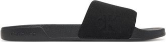 Calvin Klein Pantoletten Ess Slide Hf Side Logo Cv HM0HM02227 Schwarz