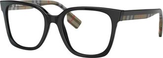 Burberry unisex, Accessoires, Noir, Taille: 52 MM Evelyn Optical Frame