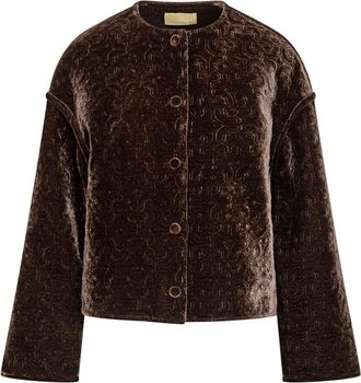 Momoni Femme, Vestes, Brun, Taille: 40 FR Manteau Cranberry