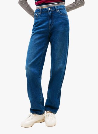 Tommy Hilfiger Jean droit en coton m&eacute;lang&eacute;