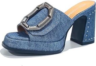 Noa Harmon 9674 Sandales, Jeans, 39 EU