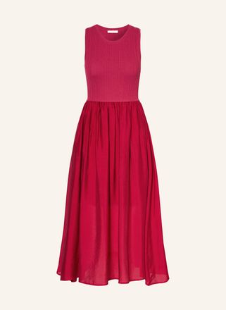 Yerse Yerse Kleid Watts Im Materialmix rot