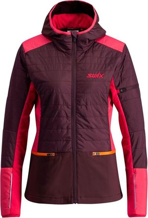 Swix Horizon Jacket W Dark Aubergine/Cerise - XL