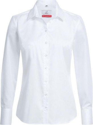 Greiff Langarmbluse Greiff Corporate Bluse PREMIUM Damen OEKO TEX B&uuml;gelfrei Wei&szlig; 54