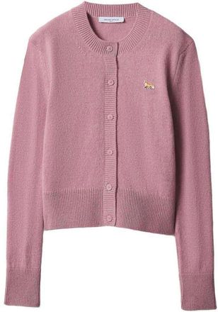 Maison Kitsun&eacute; Cardigan - Hellrosa