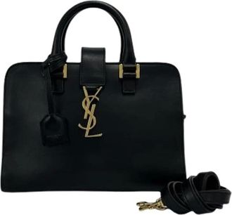 Saint Laurent Pre-owned Sac Bandouli&egrave;re Vintage - Femme - Pre-owned - Noir - Taille: ONE Size