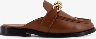 Bottega Veneta Astaire leather sabot loafers - BOTTEGA VENETA - gender_Woman