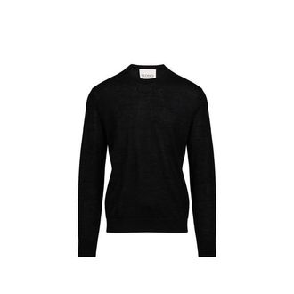 Closed Pull col rond droit uni en laine