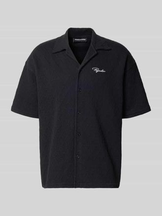 Pegador Regular Fit Freizeithemd mit Label-Stitching Modell Jovren