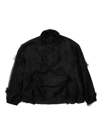 Simone Rocha Carnation Jacke - Schwarz