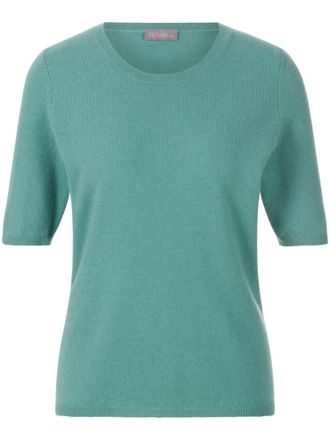 Peter Hahn Rundhals-Pullover aus Schurwolle und Kaschmir Peter Hahn gr&uuml;n