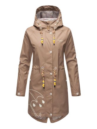 Navahoo Marikoo Damen Regenjacke - Dancing Umbrella, wasserdicht mit Kapuze