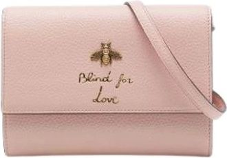 Gucci Sac bandouli&egrave;re vintage doccasion - Femme - Pre-owned - Rose - Taille: ONE Size