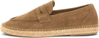 Boggi Milano Homme, Chaussures, Brun, Taille: 41 EU B Tellin Espadrilles en cuir su&egrave;de