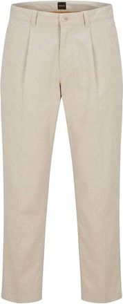 BOSS Herren Chinohose ST_PLEATED