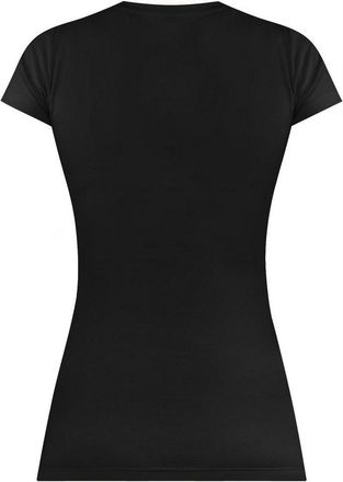 Janice Kurzarmshirt 3 x Figurbetontes T-Shirt mit V-Ausschnitt Siena Damen Basic kurzarm Shirt
