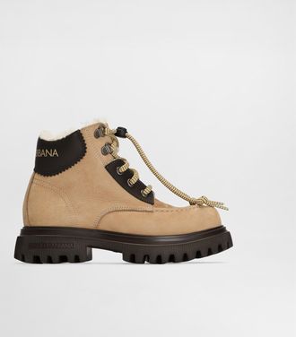 Dolce & Gabbana Stiefelette Aus Nubukleder - Mann Schuhe (27-40) 28