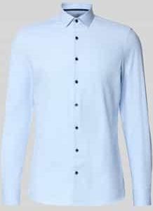 Olymp Level 5 Slim Fit Businesshemd mit Kentkragen