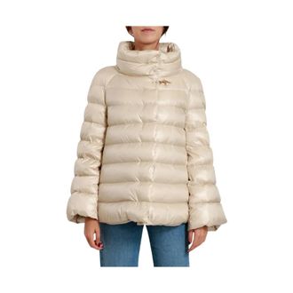 Fay Cape en duvet Raglan + Gancio - Femme - Vestes - Beige - Taille: 44 FR