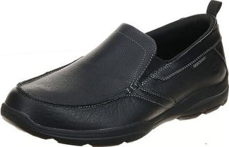 Skechers Harper-Forde 64858 Chaussures &agrave; Enfiler &agrave; Bout de Type Mocassin pour Homme, Noir, 11 X-Wide