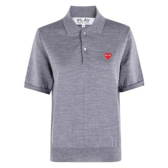 Comme Des Gar&ccedil;ons Femme, Tops, Gris, Taille: 36 FR Polo