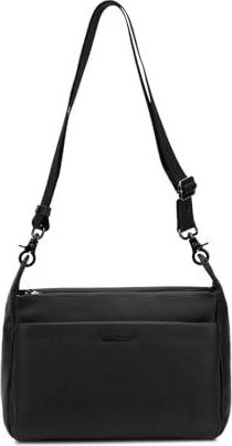 Mandarina Duck Mellow Leather Crossover, Femmes, Noir