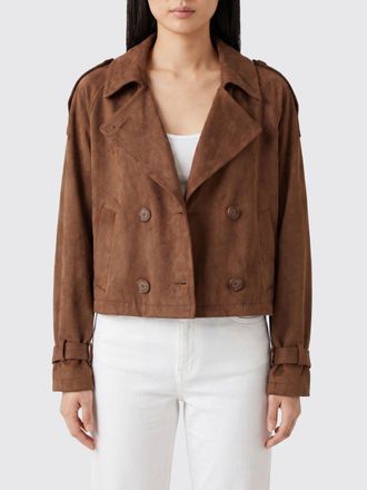 Urban Code Trench court crois&eacute; en faux su&egrave;de avec ceinture &agrave; la taille