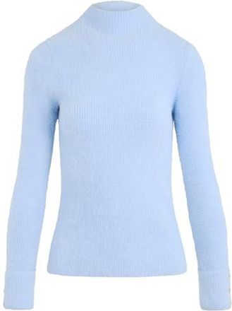 Morgan 202-MORIK.N Pull, Ciel, XL Femme