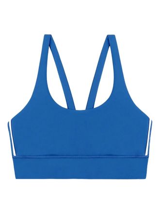 Sporty & Rich brassi&egrave;re de sport &agrave; dos-nageur - Bleu