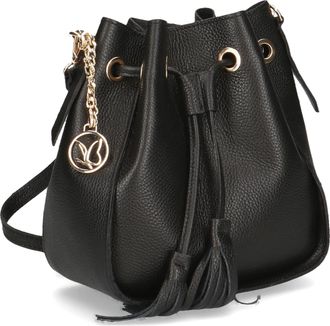 Caprice Caprice Damen 9-61010-44 Handtasche, Black Nappa
